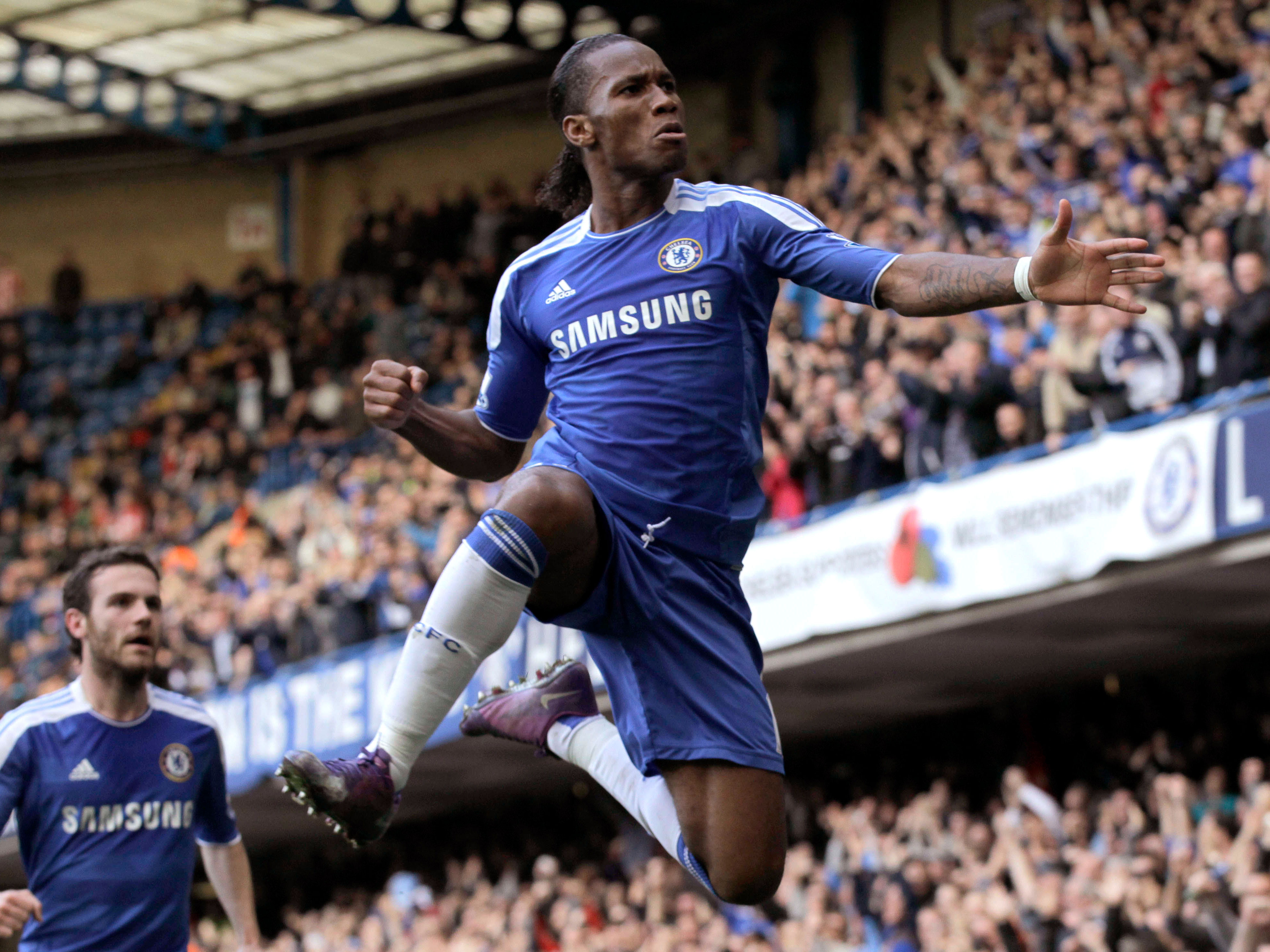 Didier Drogba Celebration