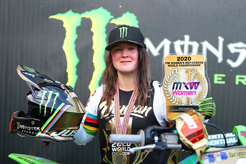 Motocross Trophy Girls For