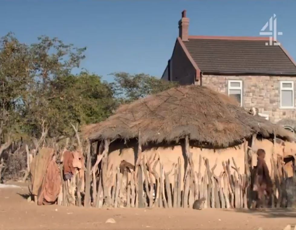 African Village Houses