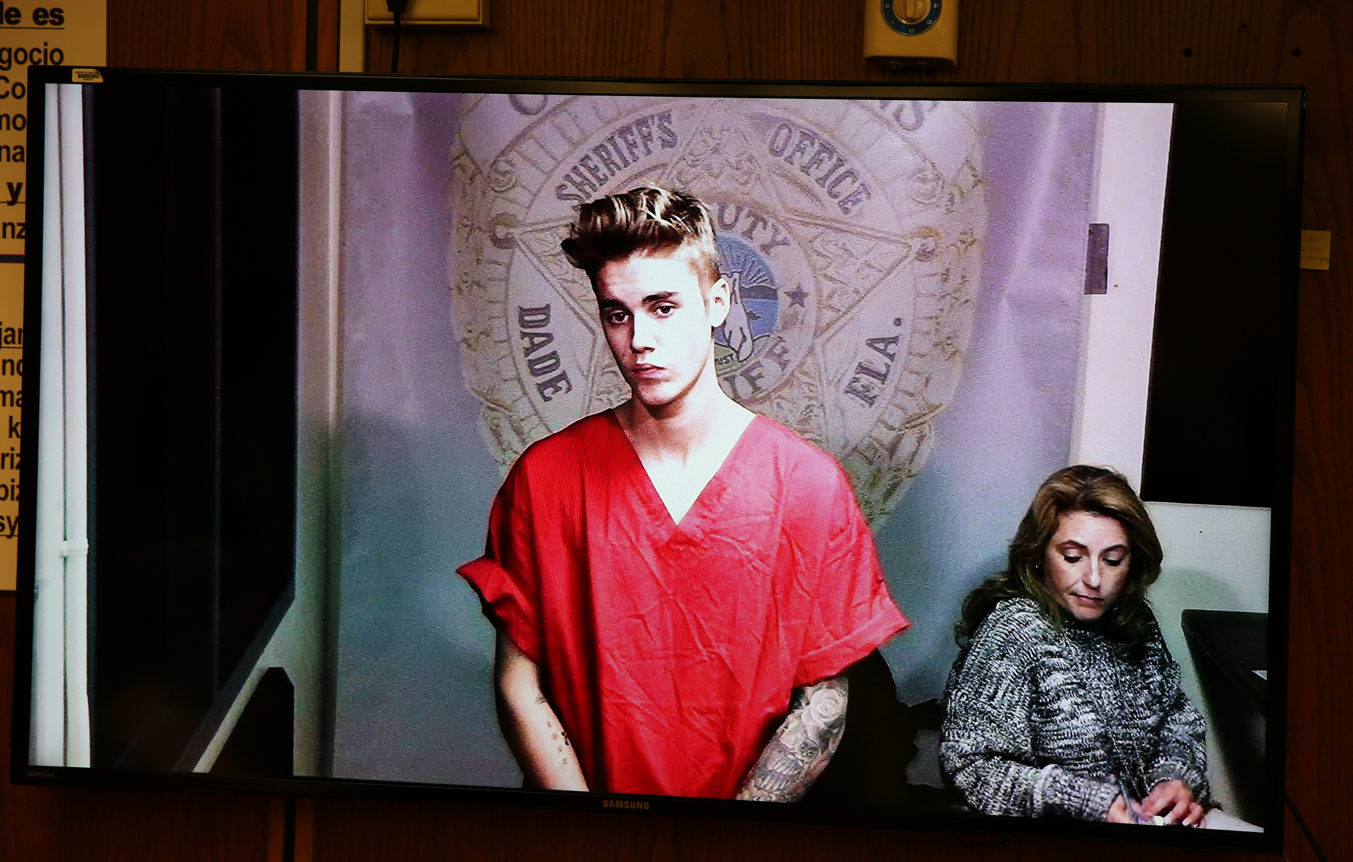 Justin Bieber Celebrity Prison Cells