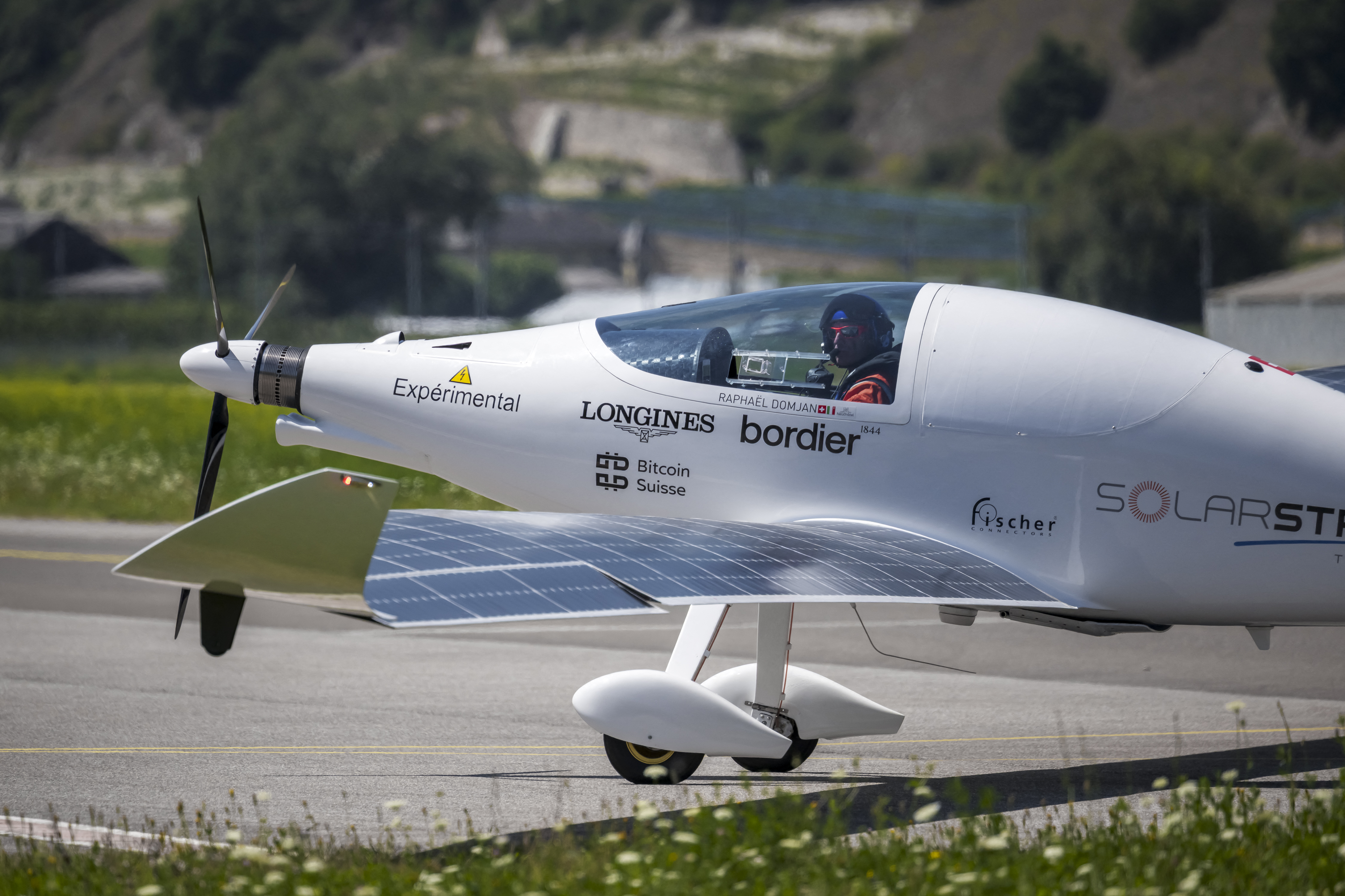 Solar Powered Plane Altitude Record