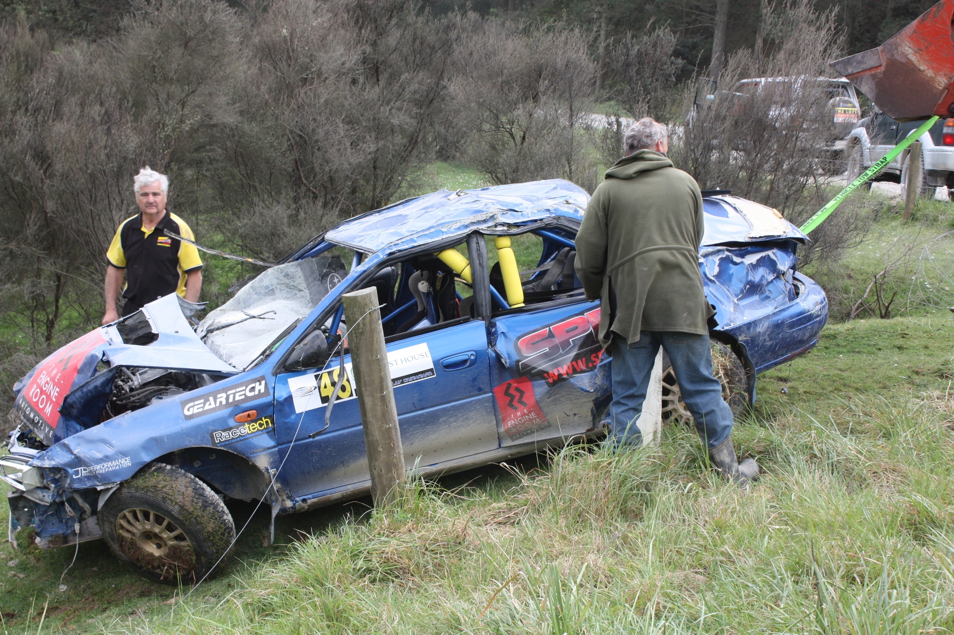Subaru Rally Crashes