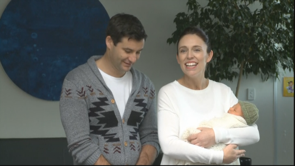 First pictures of New Zealand's First Baby - Neve Te Aroha Ardern Gayford