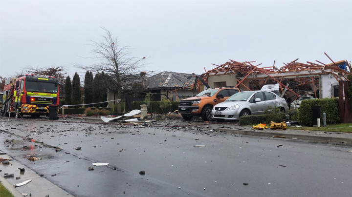 Six people injured, one house destroyed and many more damaged in ...