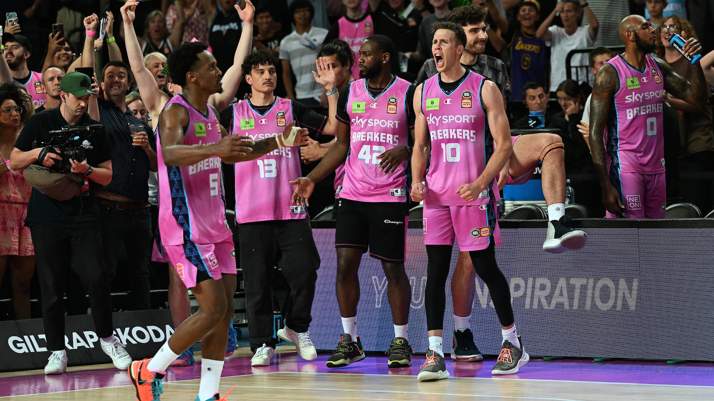 Breakers to play games against NBA's Trailblazers, Jazz