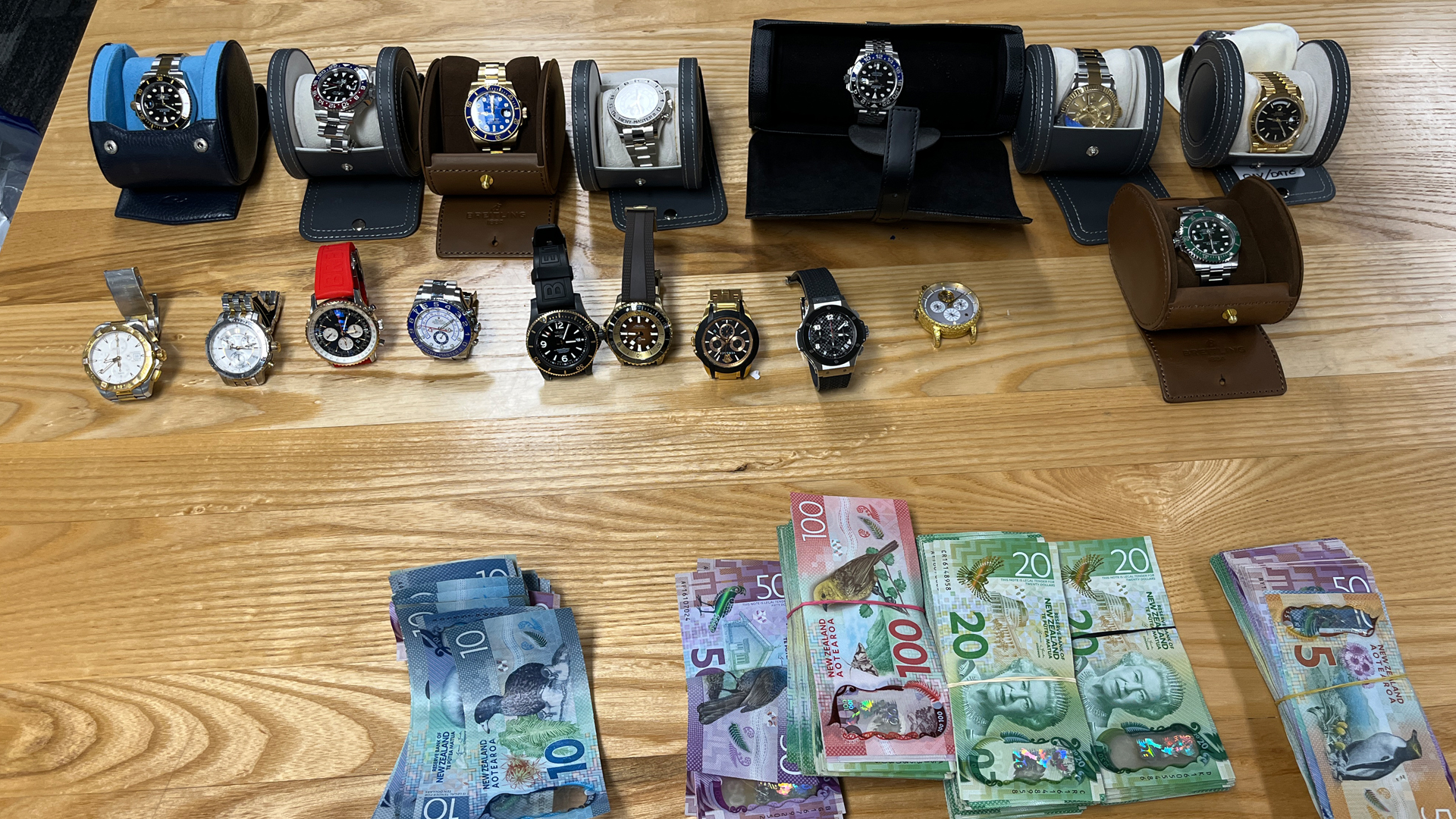 Luxury goods seized in $60m Auckland drug, money laundering ring