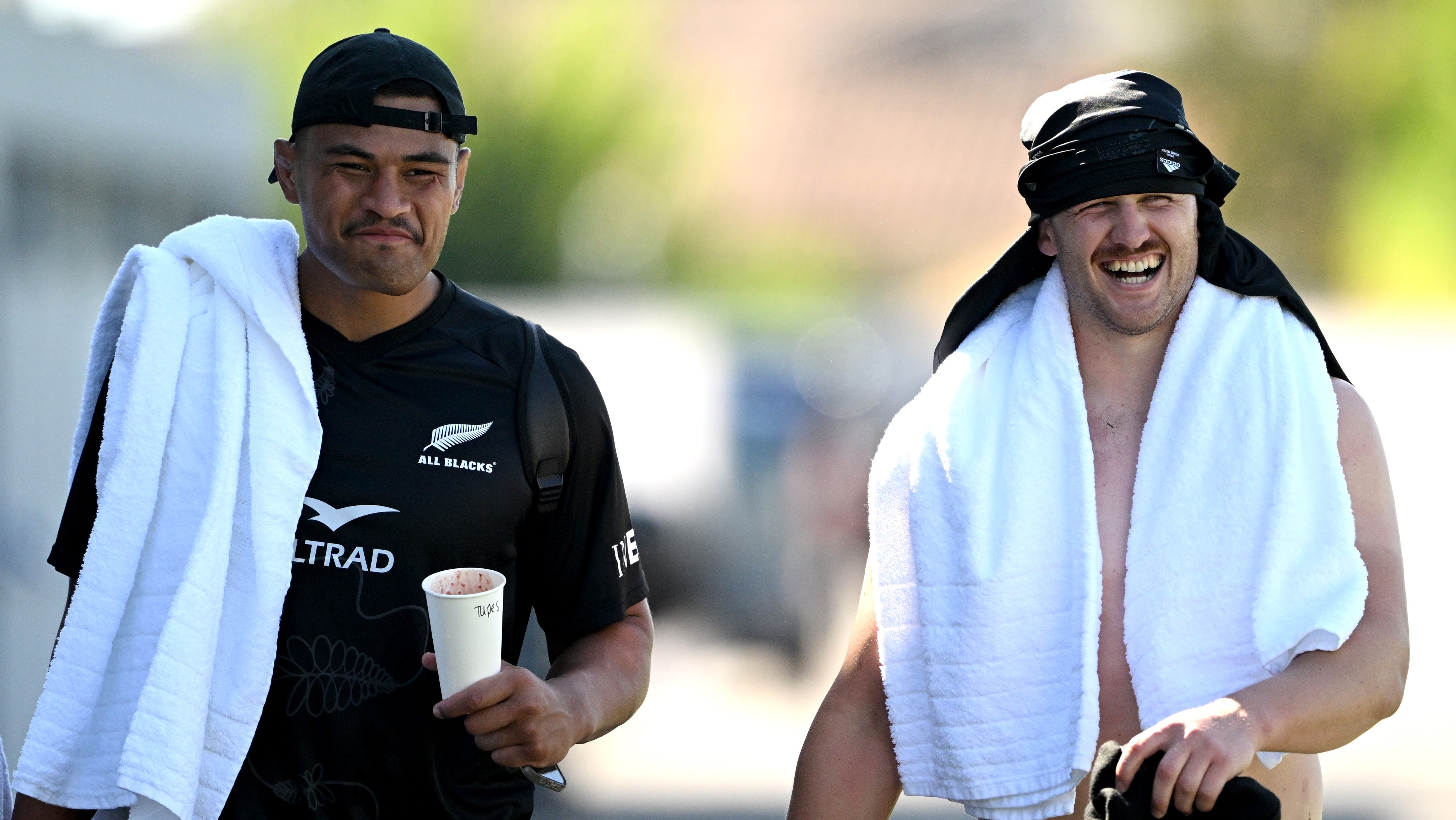 Push comes to shove as All Blacks get physical in training