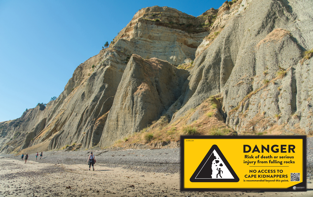 Cape Kidnappers re-opens but with dire warning: You may die