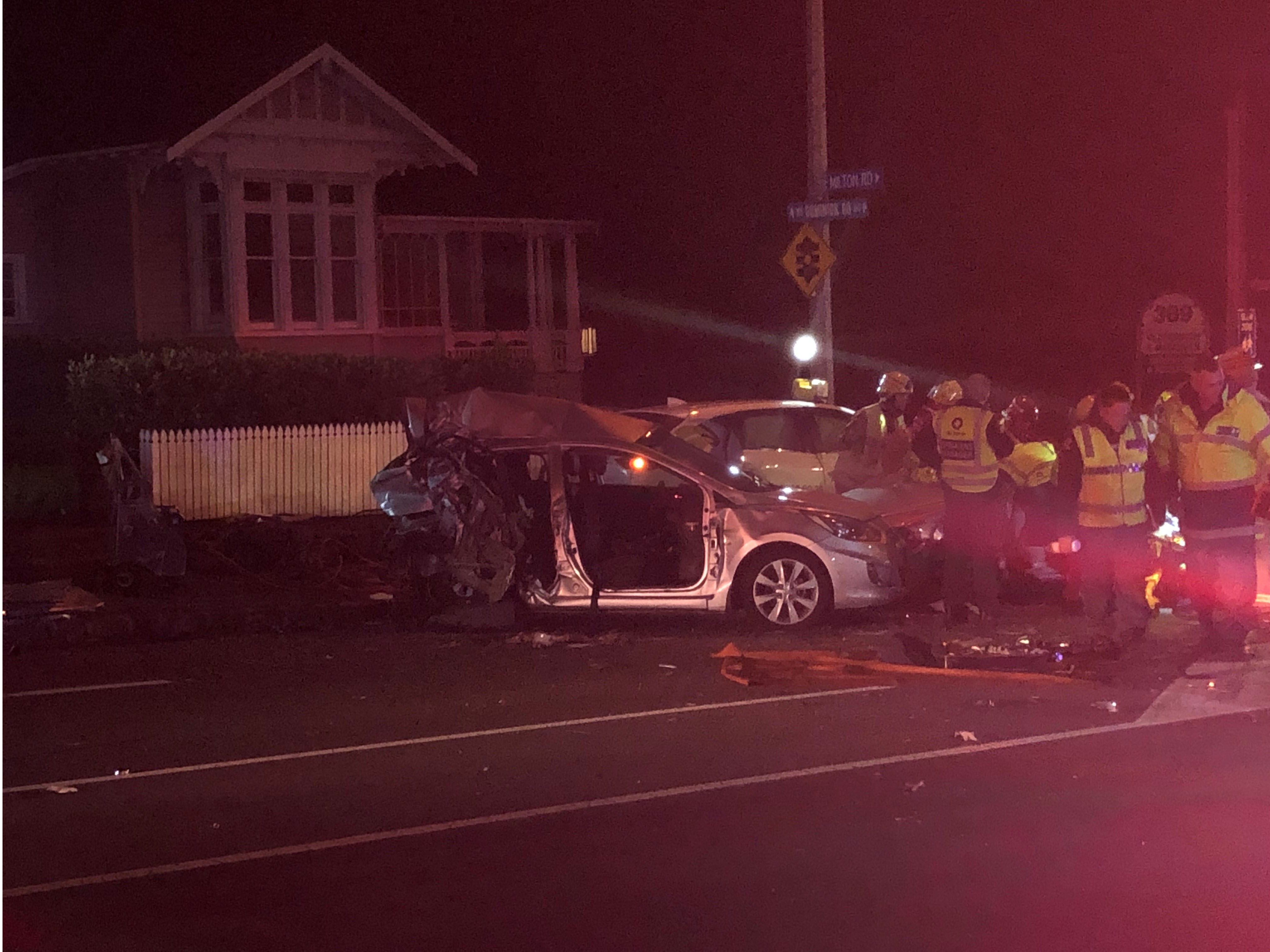 Eleven-year-old girl one of two people critically injured in four-car ...