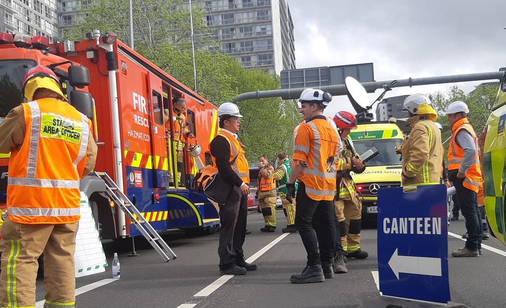 SkyCity convention centre fire leads to evacuations, road closure in ...