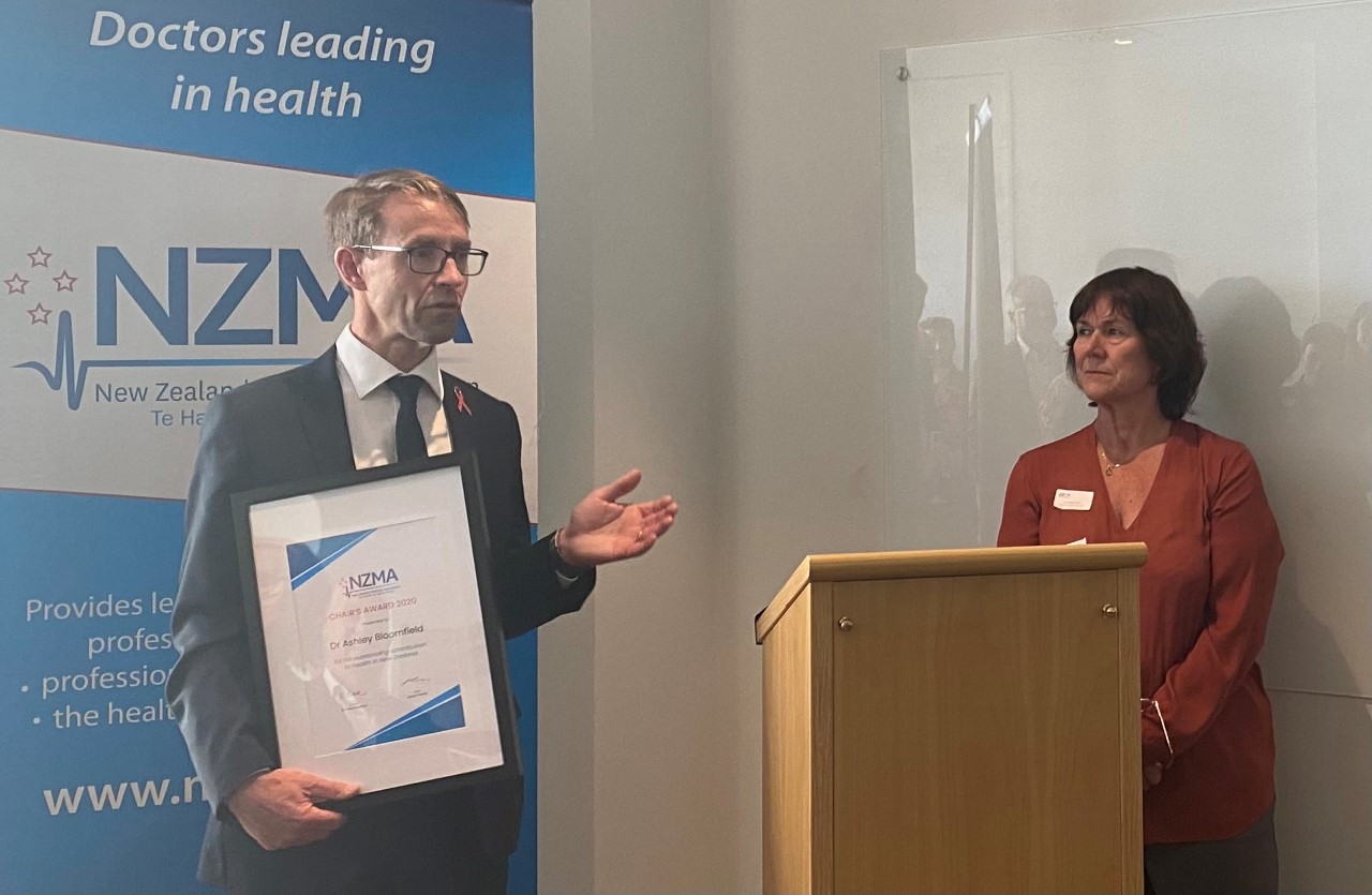 Dr Ashley Bloomfield recognised with New Zealand Medical Association's ...
