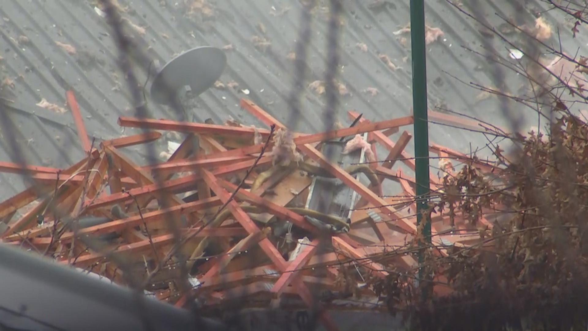 Six people injured, one house destroyed and many more damaged in ...