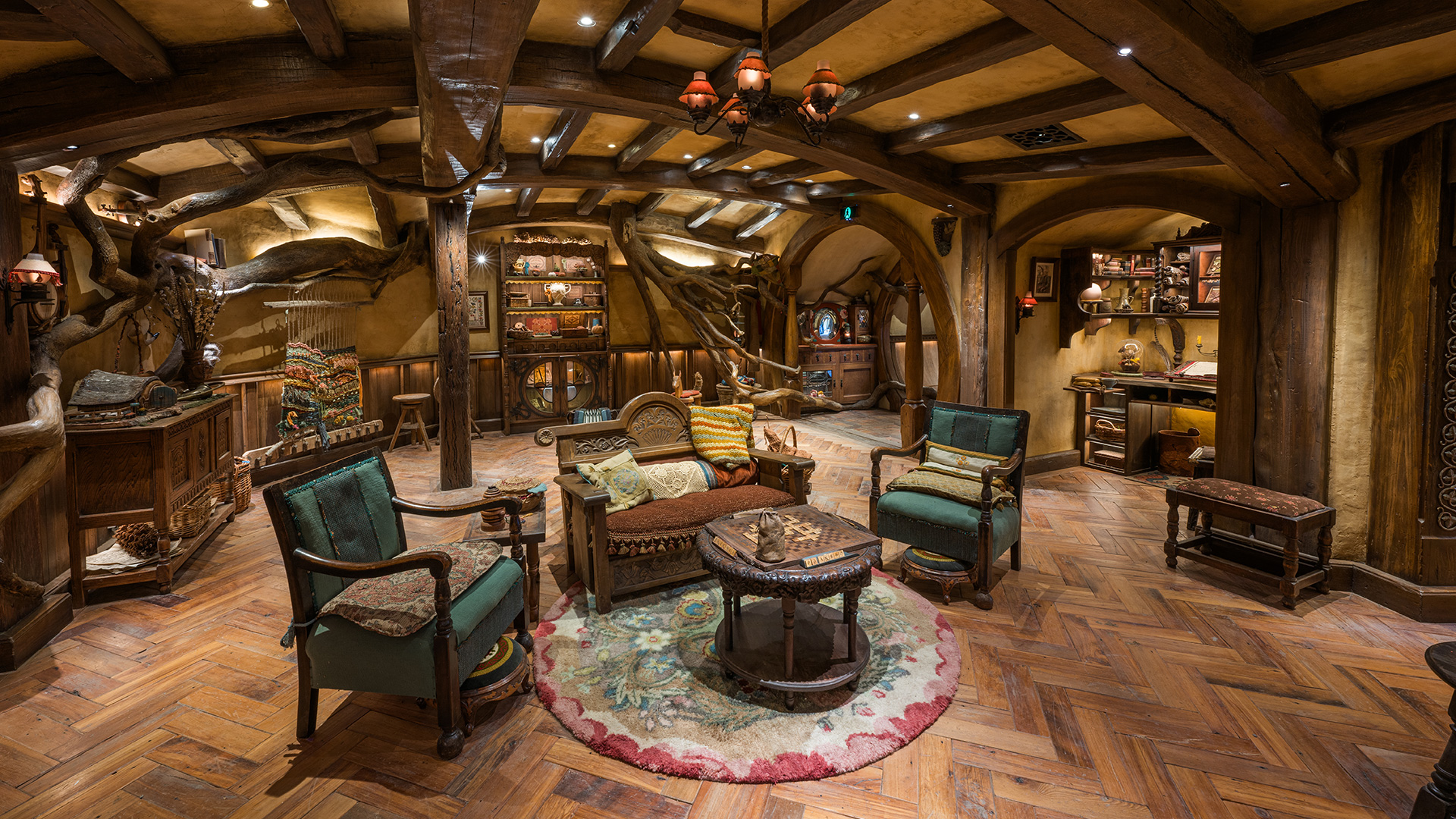 Inside Hobbit House New Zealand