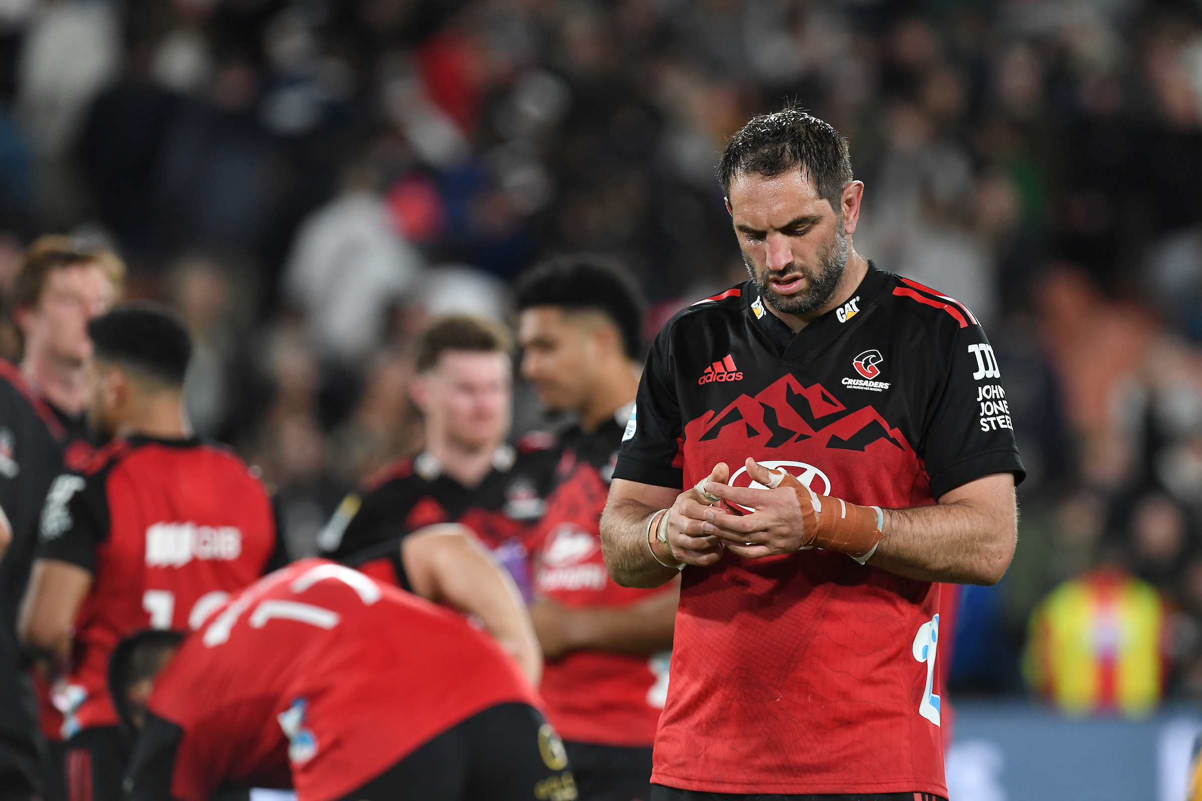 Whitelock out of Crusaders' quarter-final as Achilles issue lingers