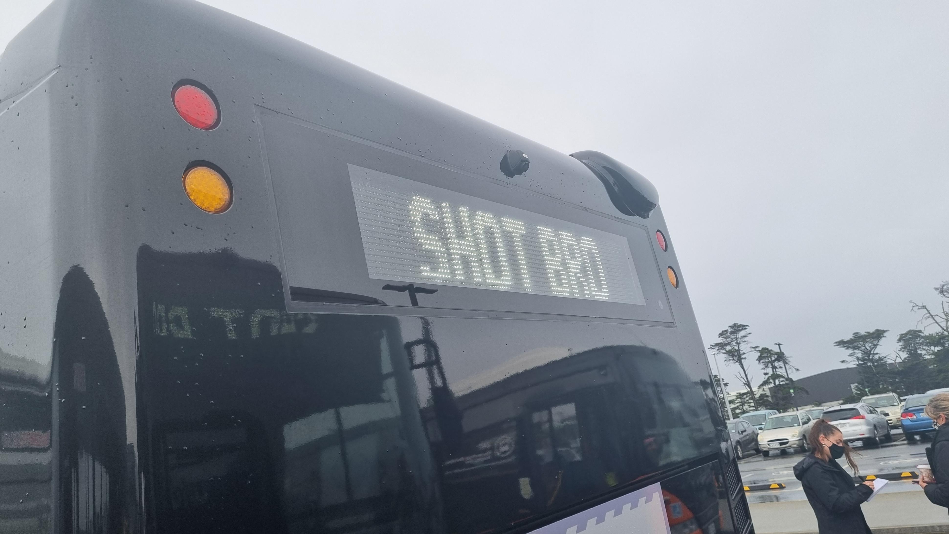 Fleet of Covid-19 vaccine buses hit Auckland streets