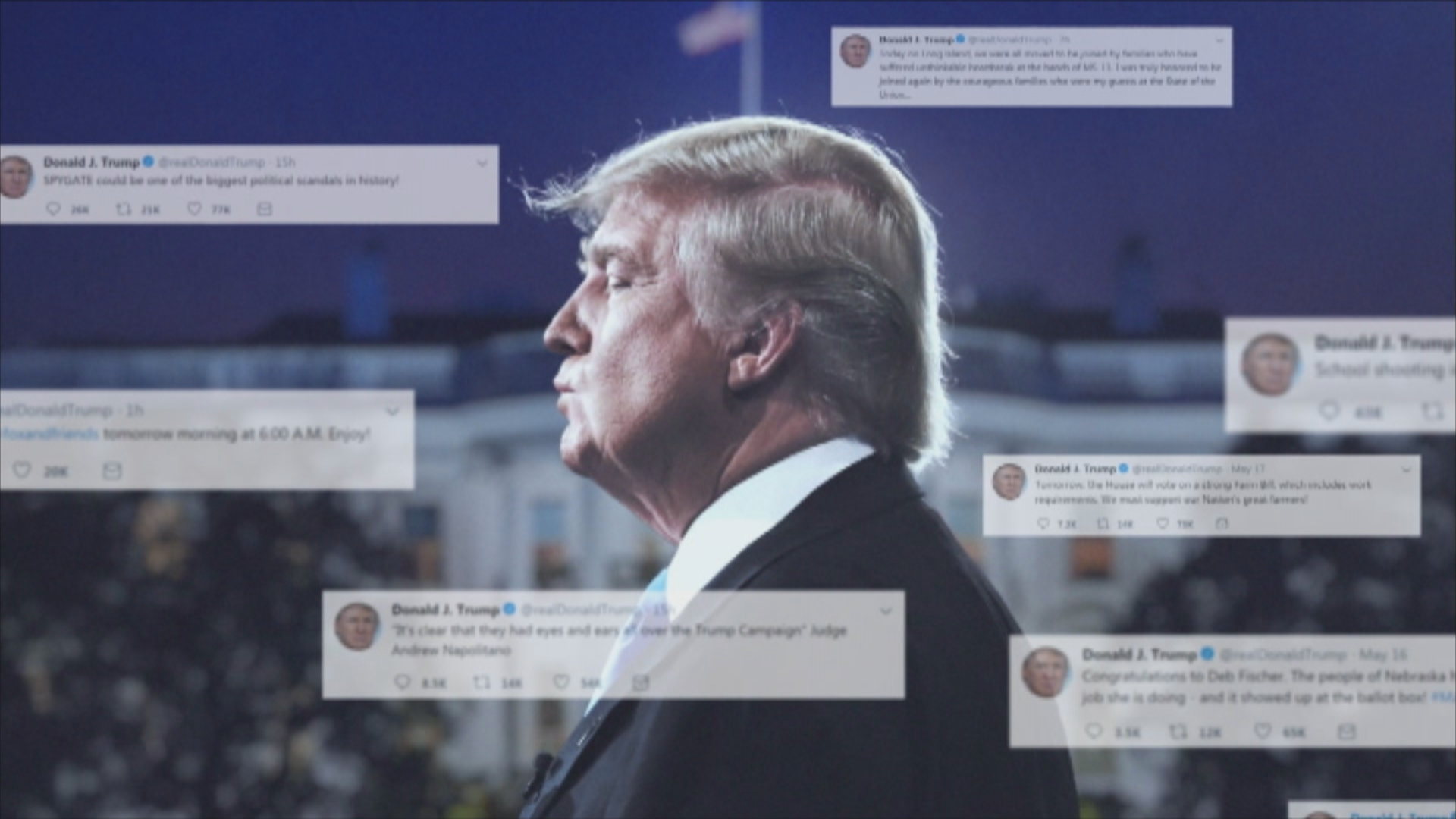 Donald Trump posts on POTUS Twitter account after ban, gets deleted again