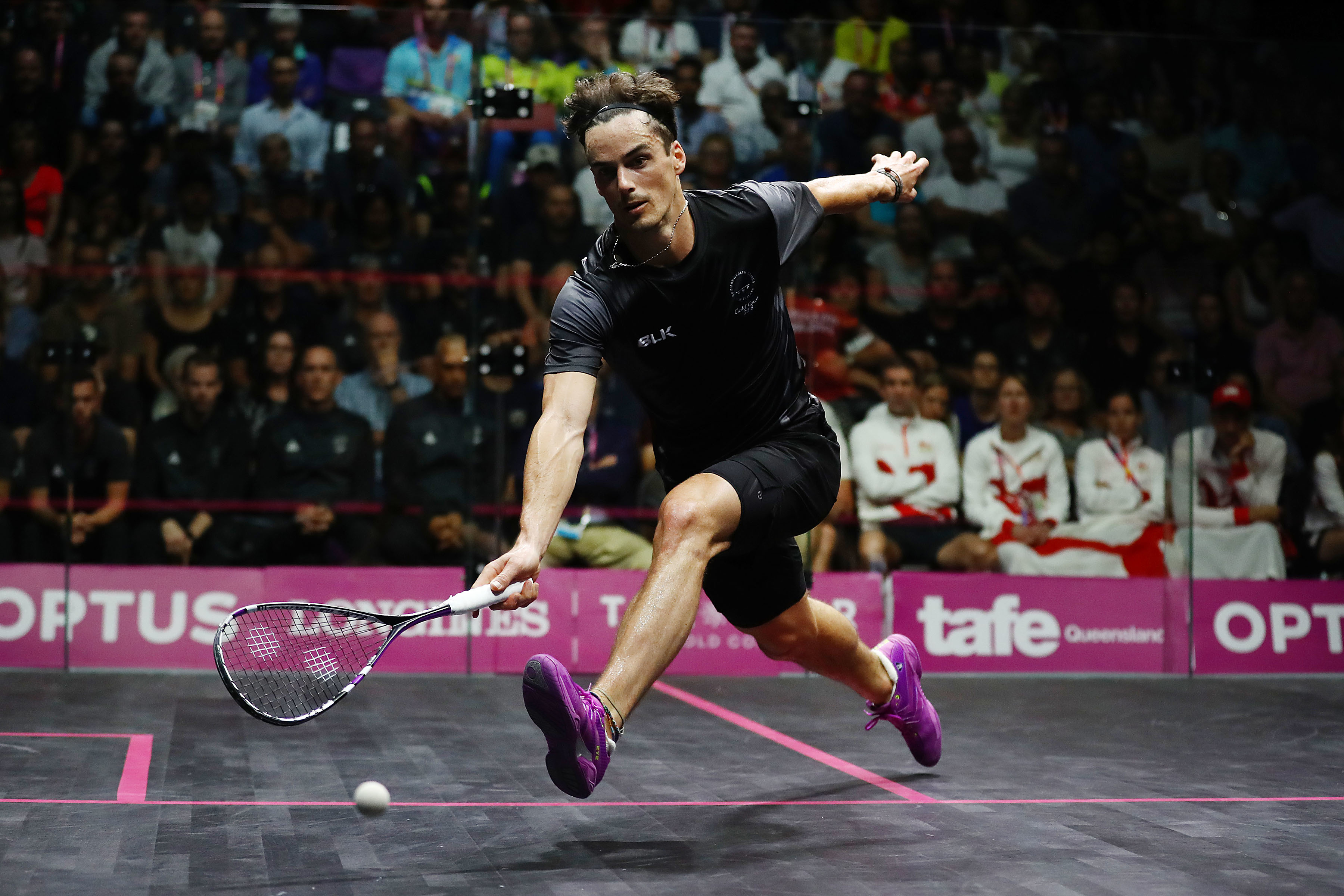 Kiwi squash star Paul Coll advances at the Qatar Open