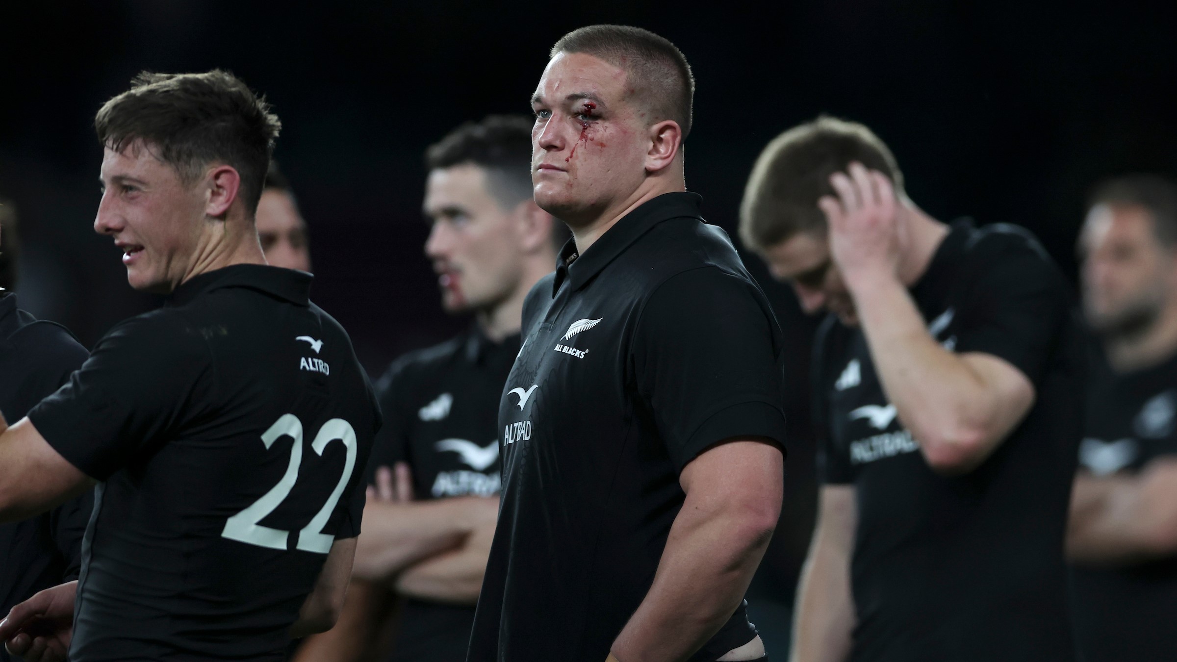 All Blacks front rowers 'working harder' to fix exposed scrum