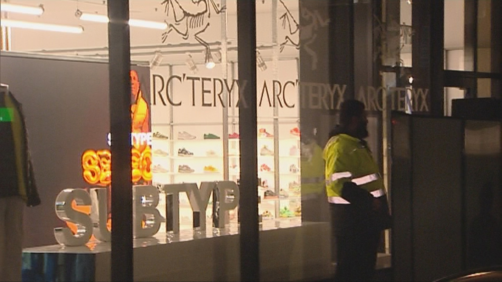 Smash-and-grab at high-end Auckland sneaker, clothing store